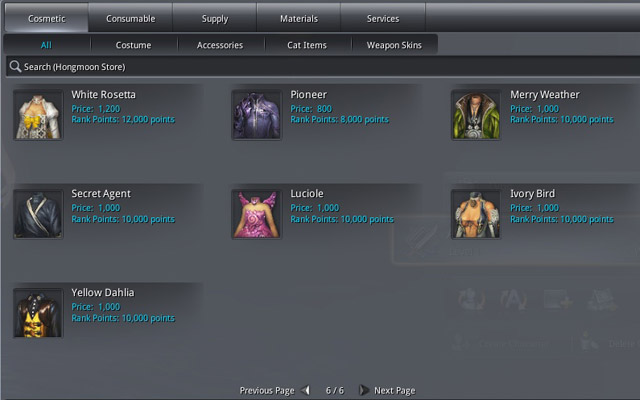 Blade And Soul Newbie's Preview: Bns Items Price And Fashion Landed At ...