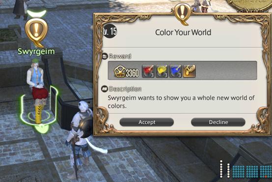 Final Fantasy Xiv Introduction Guide:Items Dye System