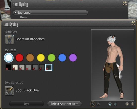 Final Fantasy Xiv Introduction Guide:Items Dye System
